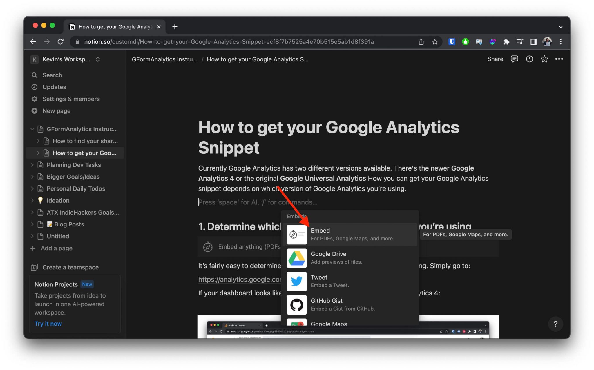 How to add Google Analytics to Notion: Possible or not? - NotionLinker Blog