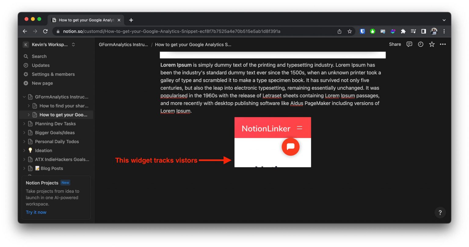 How to add Google Analytics to Notion: Possible or not? - NotionLinker Blog